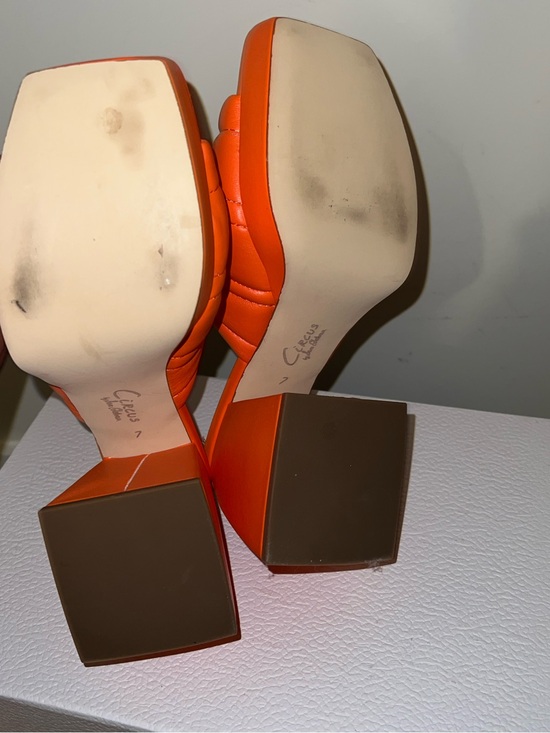 Circus by Sam Edelman | Shoes | Circus By Sam Edelman Orange Block Heel ...